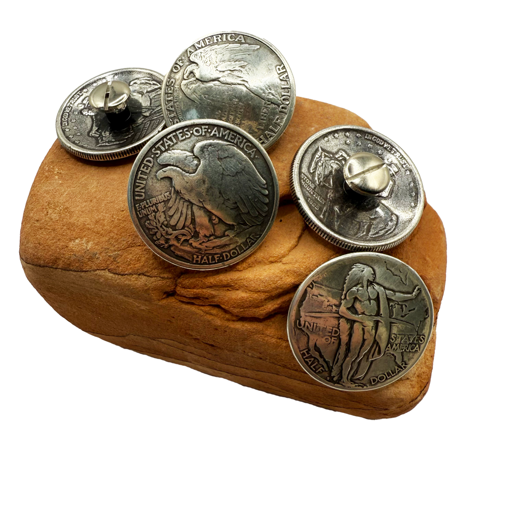 Half Dollar Screw Rivets | Picayune – Picayune Cellars & Mercantile