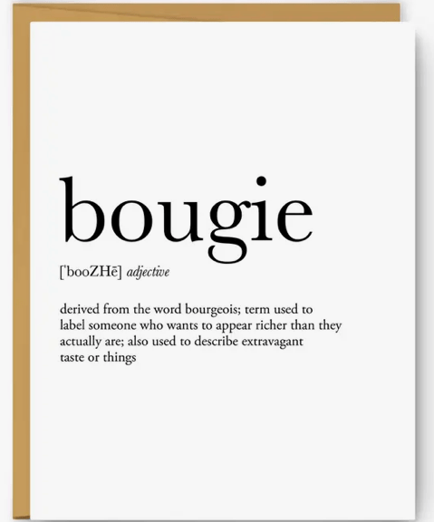 "Bougie Definition" Greeting Card | Picayune – Picayune Cellars ...