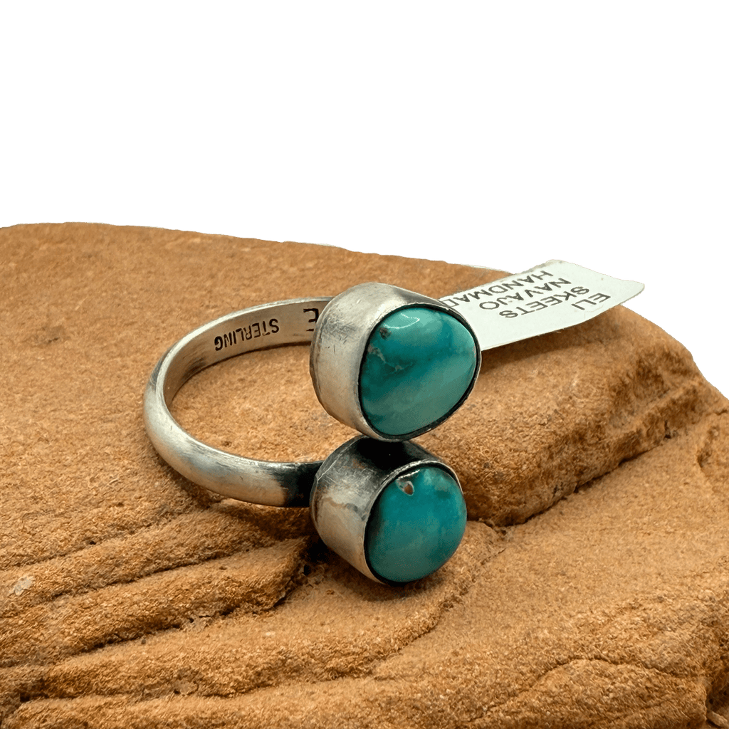 Eli Skeets Double Stone Ring | Picayune – Picayune Cellars & Mercantile