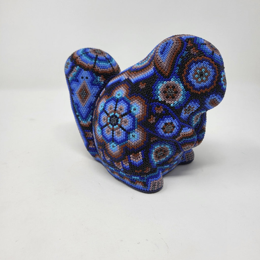 Huichol Beaded Squirrel | Picayune – Picayune Cellars & Mercantile